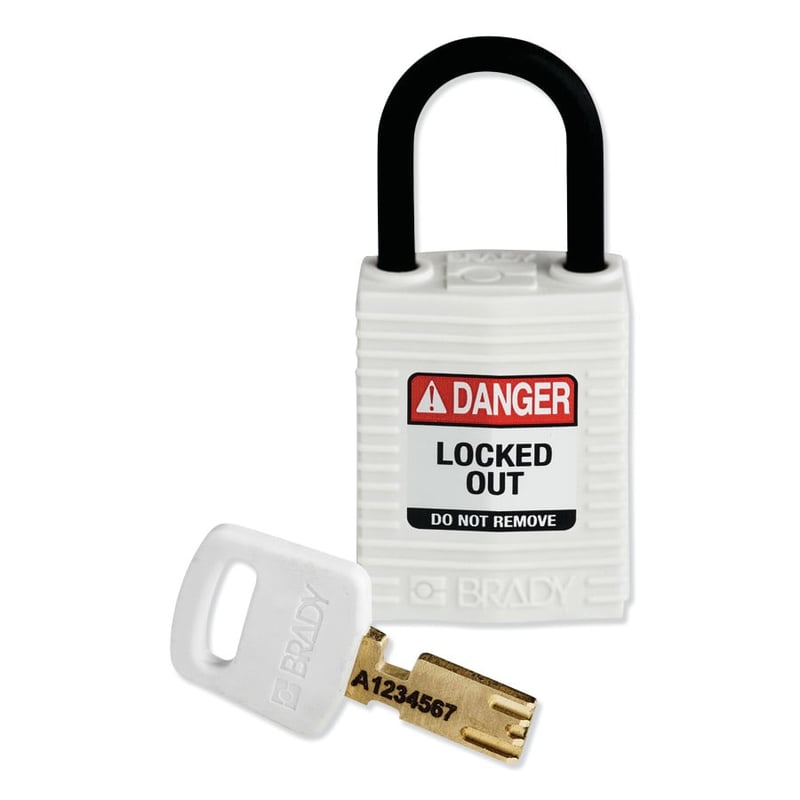 SafeKey Compact Nylon Lockout Padlocks | Grey Wolf Safety