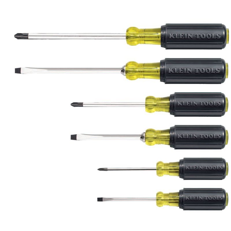 6-Pc Screwdriver Set Phillips/Slotted | Grey Wolf Safety