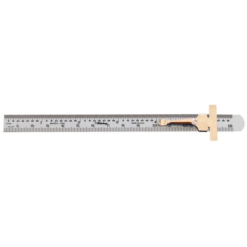 Series 950 Pocket Steel Rulers 6 in Stainless Steel | Grey Wolf Safety