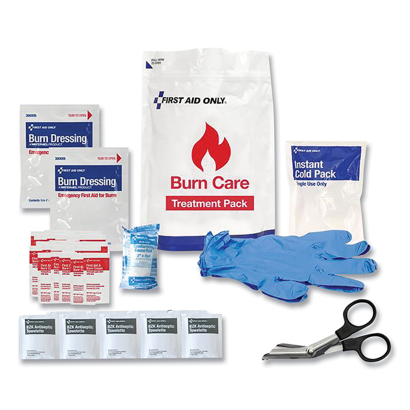 Burn Care Treatment Pack Plastic Bag | Grey Wolf Safety