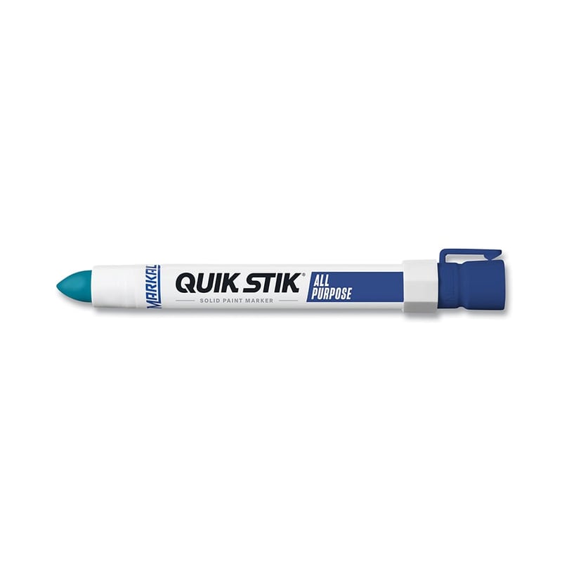 QUIK STIK ALL PUR SOLIDPAINT MARKER BLUE | Grey Wolf Safety