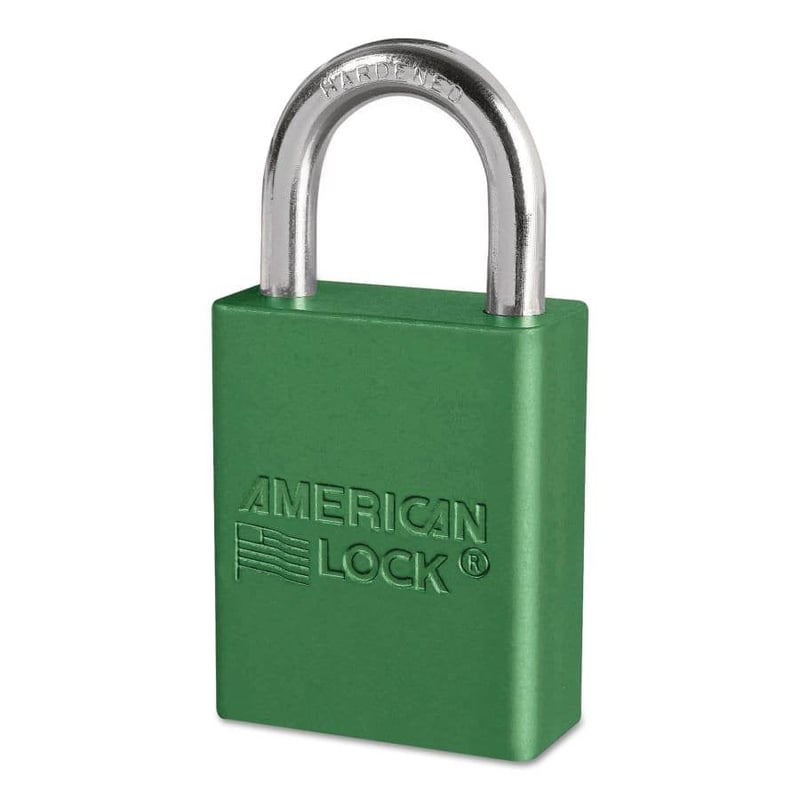 GREEN SAFETY LOCK-OUT COLOR CODED SUCUR | Grey Wolf Safety
