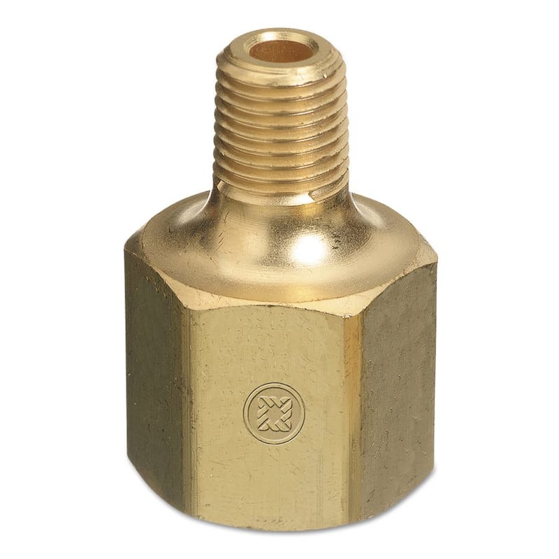 Inert Arc Adaptors 200 PSIG Brass C-Size 1/4 in (NPT) Inert Gas | Grey ...