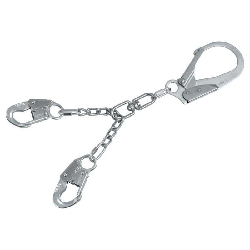 PRO Chain Rebar/Positioning Lanyards, 24 in, Self-Locking Snap Hook ...