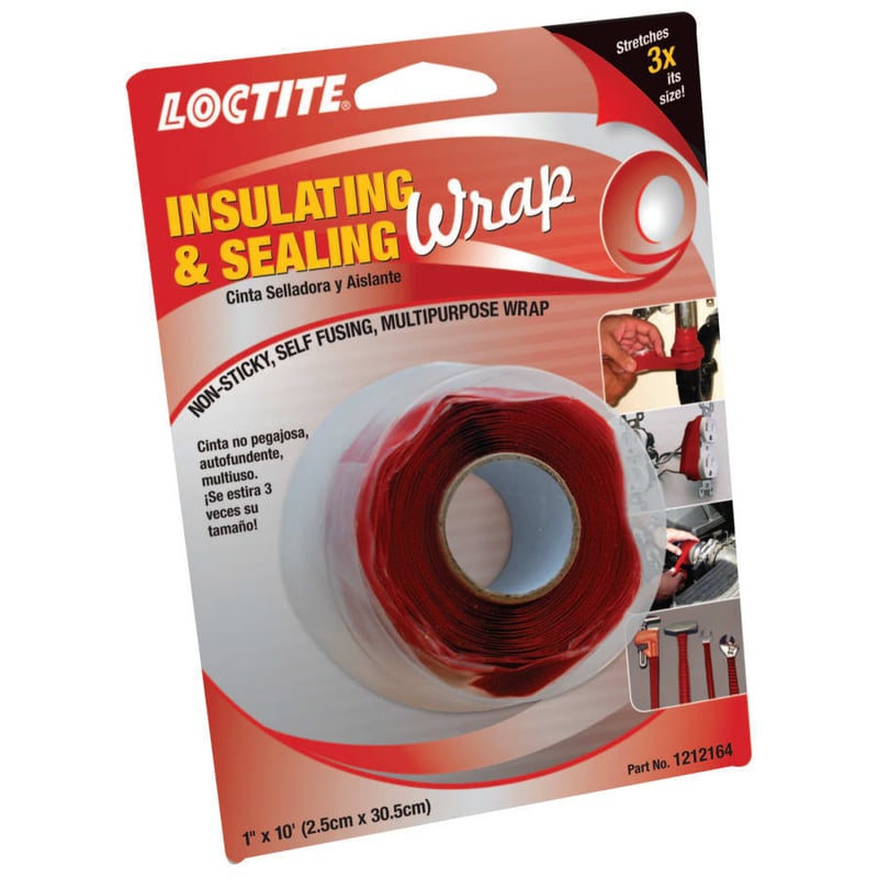 Insulating and Sealing Wraps 2 in X 1 in Red | Grey Wolf Safety