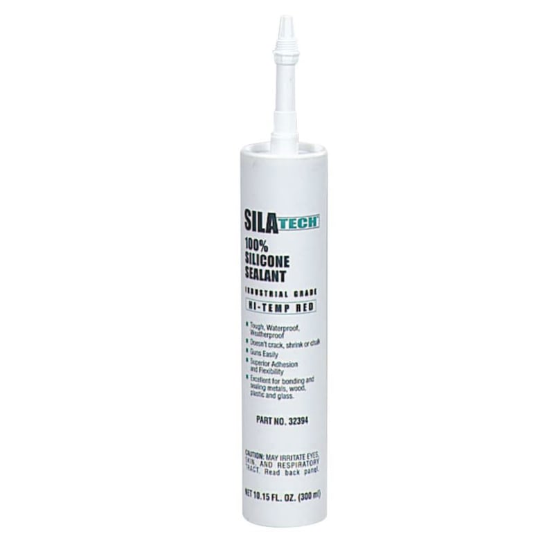Silatech Red RTV Silicone Adhesive Sealants 10.15 oz Red | Grey Wolf Safety