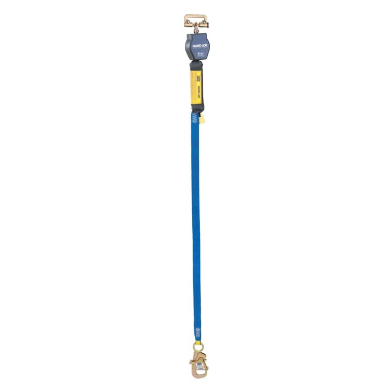 Nano-Lok™ Tie-Back Self Retracting Lifeline, 9 ft, Tie-Back Snap Hook ...