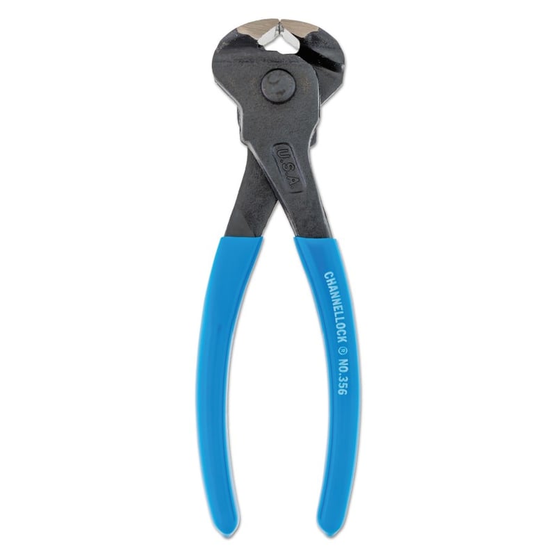 Cutting Pliers-Nippers 6 in Polish Plastic-Dipped Grip | Grey Wolf Safety