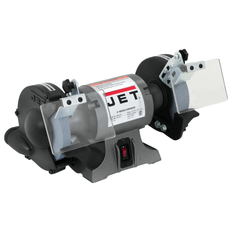 Industrial Bench Grinder 6 in 1/2 hp Single Phase 3450 rpm | Grey Wolf ...