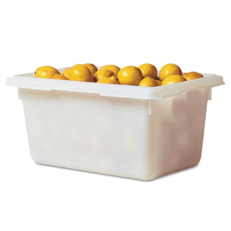 Extreme Performance Food/Tote Box 12 1/2 Gallon White | Grey Wolf Safety