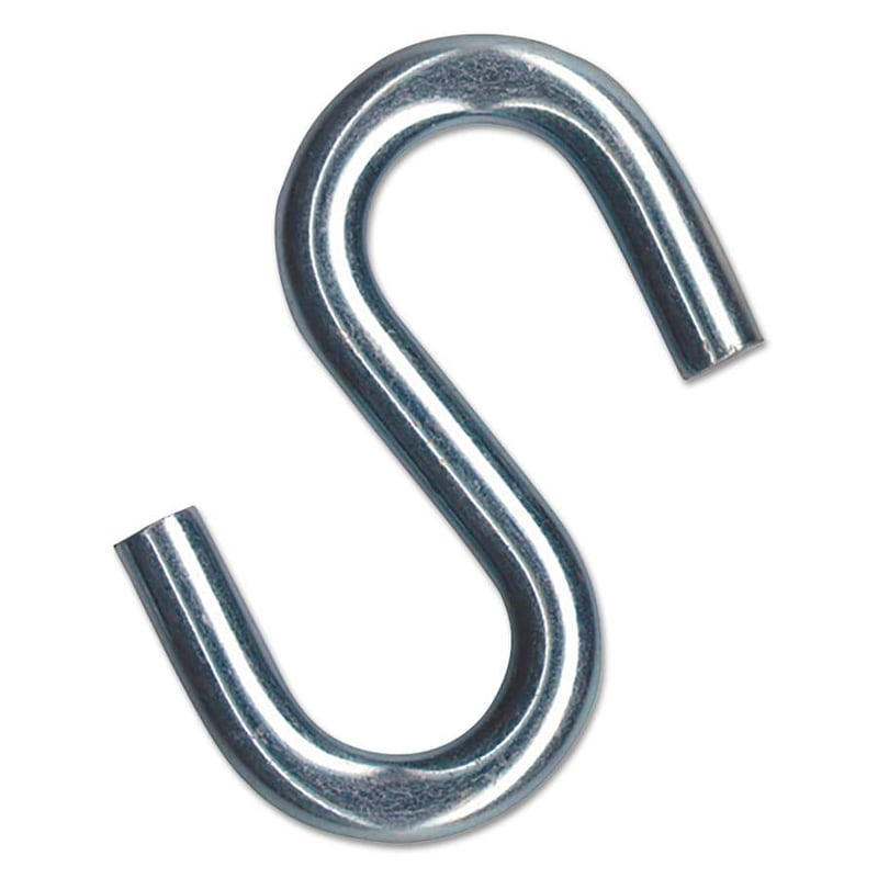 S Hooks, Size 9, 40 lb Load | Grey Wolf Safety