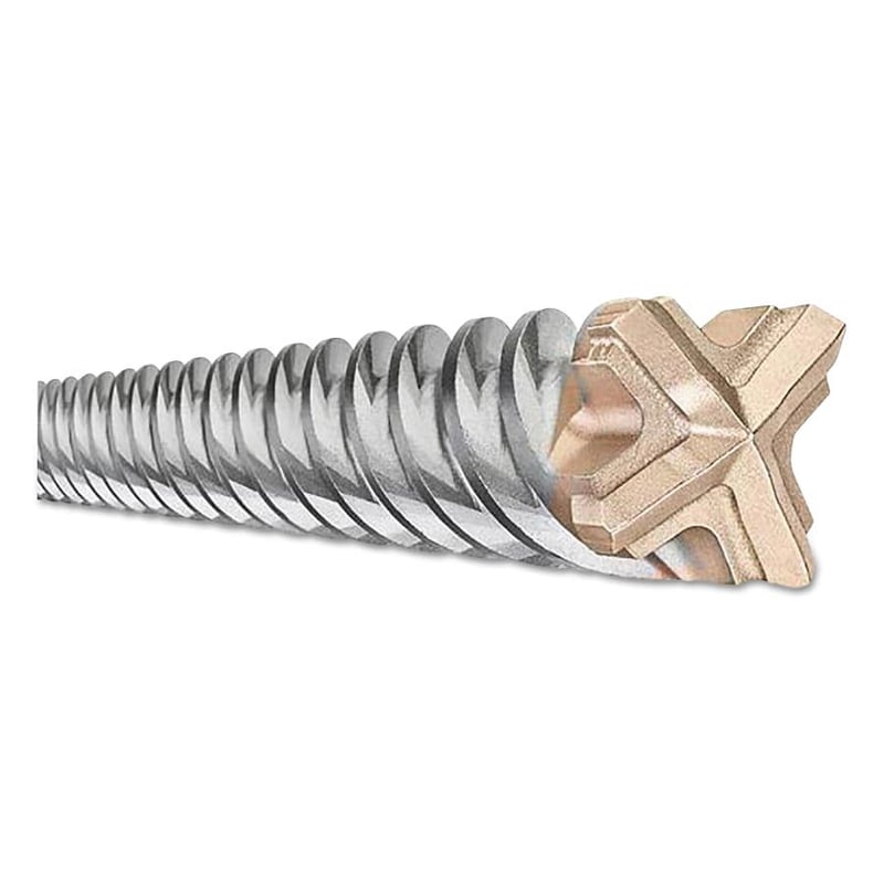 Spline Shank Hammer Bits, 1 in x 16 in | Grey Wolf Safety